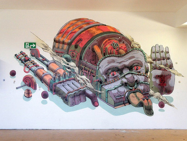 Artist Feature: SMITHE ONE Mural Artist - sprayplanet
