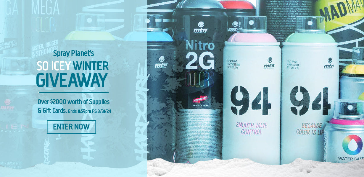 Spray Planet by Montana Colors - MTN - Graffiti & Street Art Supplies