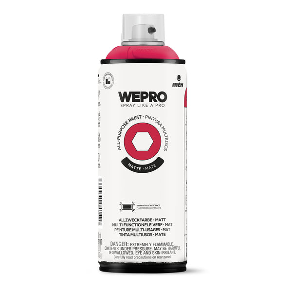 MTN WEPRO All-Purpose Paint - Fluor Red | Spray Planet - sprayplanet