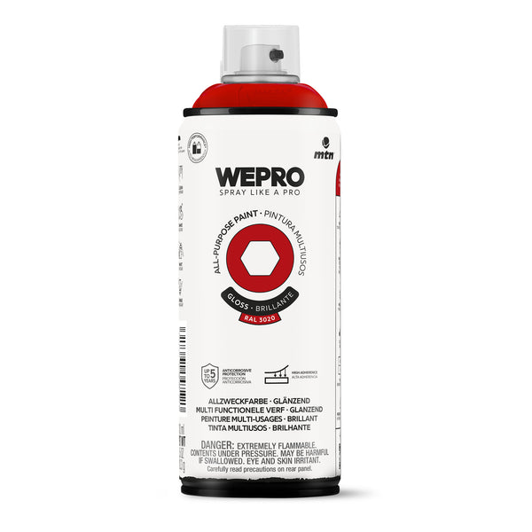 MTN WEPRO All-Purpose Paint - Scarlet Red | Spray Planet - sprayplanet