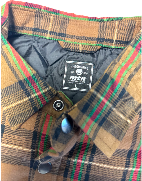MTN Quilted Flannel - Light Brown | Spray Planet - sprayplanet