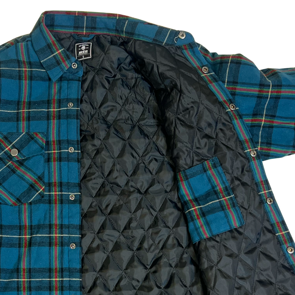 MTN Quilted Flannel - Blue | Spray Planet - sprayplanet