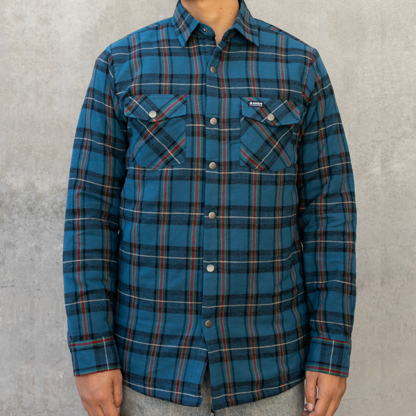 MTN Quilted Flannel - Blue | Spray Planet - sprayplanet