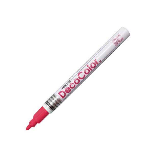 Decocolor Fine Paint Marker - Red - sprayplanet